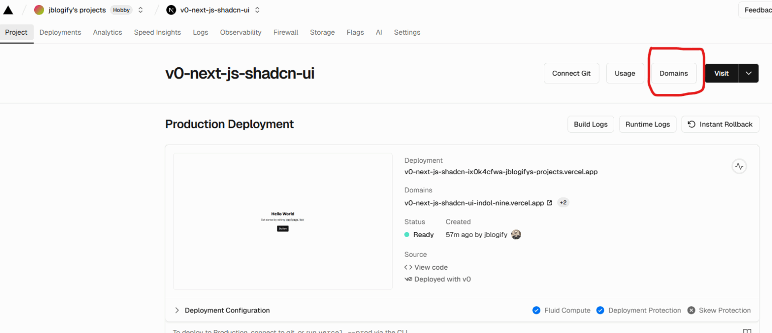 How to Add a Custom Domain on Vercel » BlogiFy