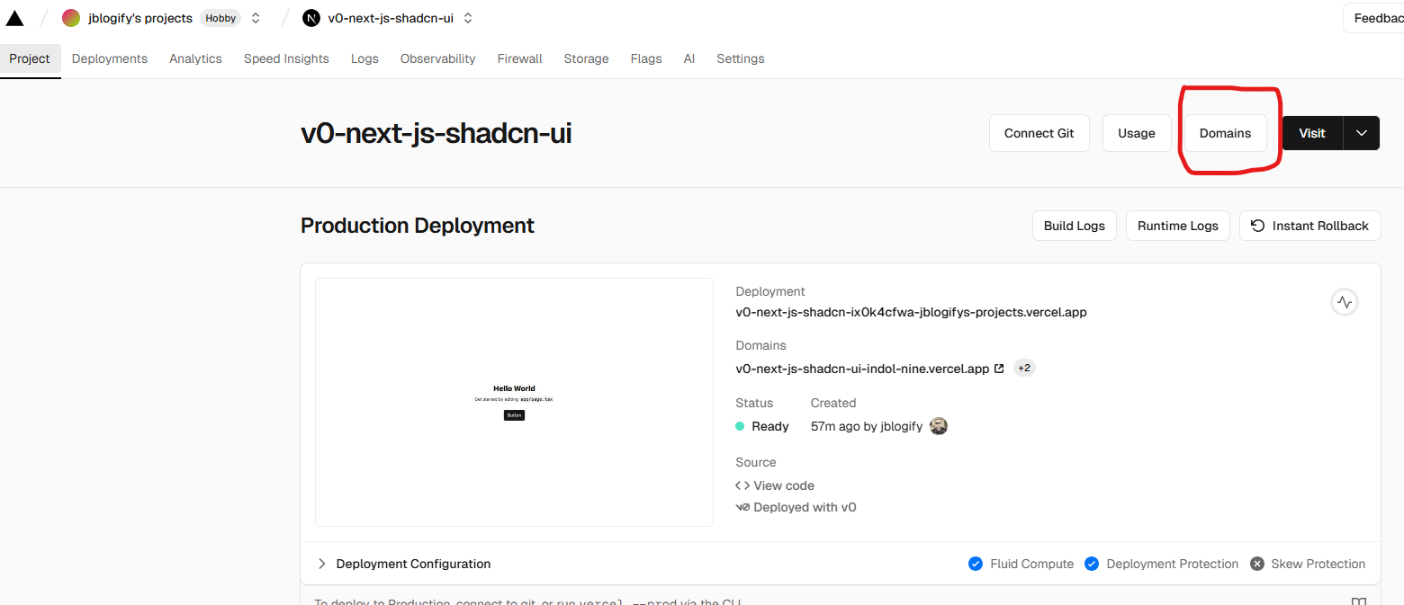 How to Add a Custom Domain on Vercel » BlogiFy
